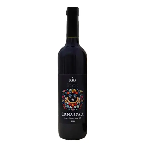 100 ŽENA Crna ovca suvo crveno vino, 0.75l