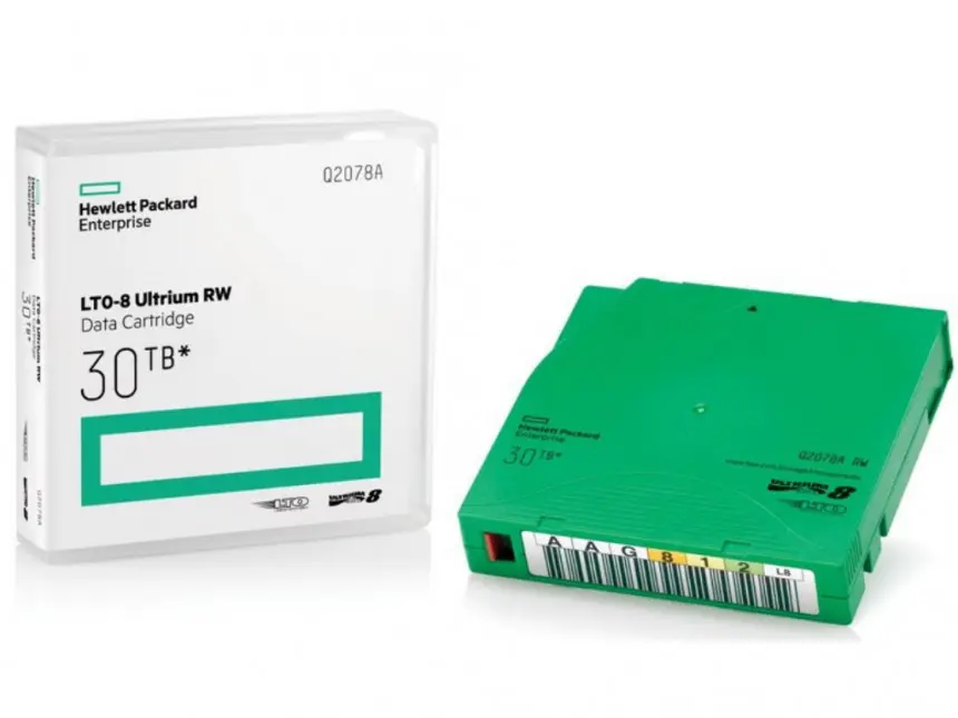 HPE LTO-8 30TB RW Data Cartridge