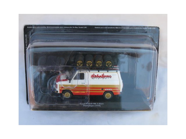 1:43 altaya ford transit Mk.2