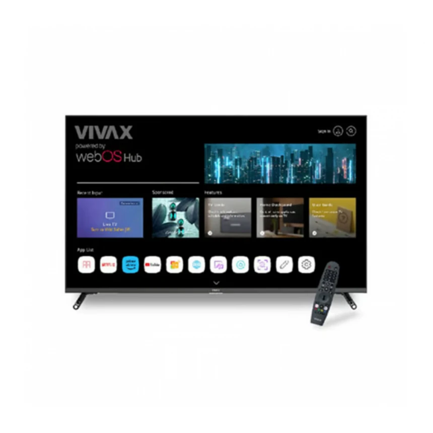 Televizor Vivax 55S60WO Smart, LED, 4K UHD, 55"(140cm), DVB-T2/C/S2