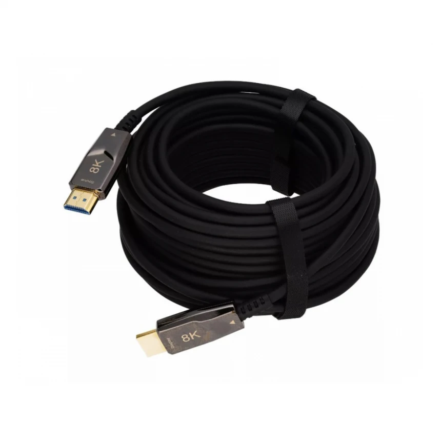 E-GREEN AOC Opticki Kabl HDMI 2.1 M/M 100m crni 8K/60Hz 48 Gbps