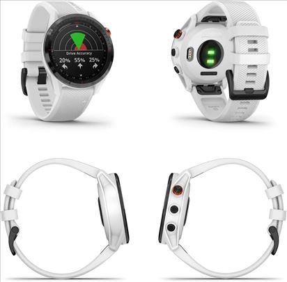 Garmin Appreach S62 GPS Golf Watch White Novo!