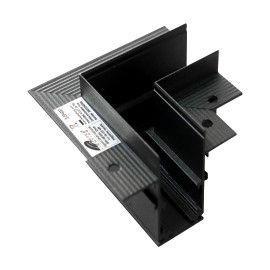 UGAONI ZIDNI ŠINSKI NASTAVAK 12MM SLIM UGRADNI L (ZA NAMESTAJ) ZA LED 48V MAGNETNU RASVETU 80X80MM 204040