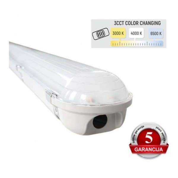 LED vodonepropusna svetiljka M205611 CCT 48W 6500K integrisana