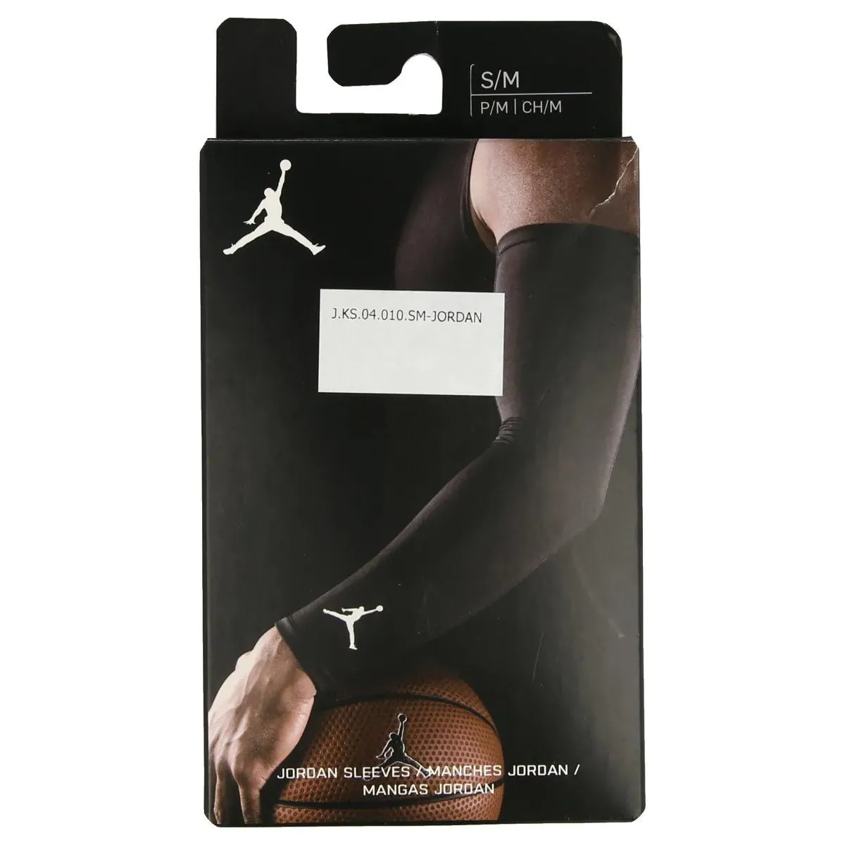 JR NIKE Rukav JORDAN SHOOTER SLEEVES S/M BLACK/WHITE