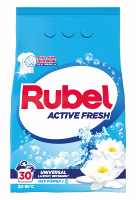 DETERDŽENT ZA VEŠ ACTIVE FRESH RUBEL 30WL 2.25KG
DETERDŽENT ZA VEŠ ACTIVE FRESH RUBEL 30WL 2.25KG