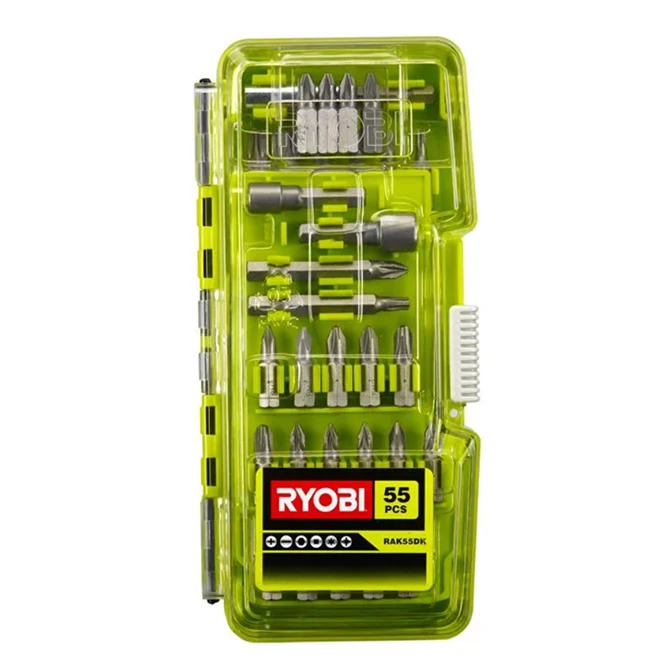 Set bitova (55 komada) – RYOBI RAK55DK