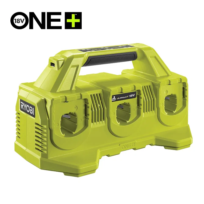 Punjač baterija 4A sa 6 portova (ulaza), 18V ONE+™ – RYOBI RC18640