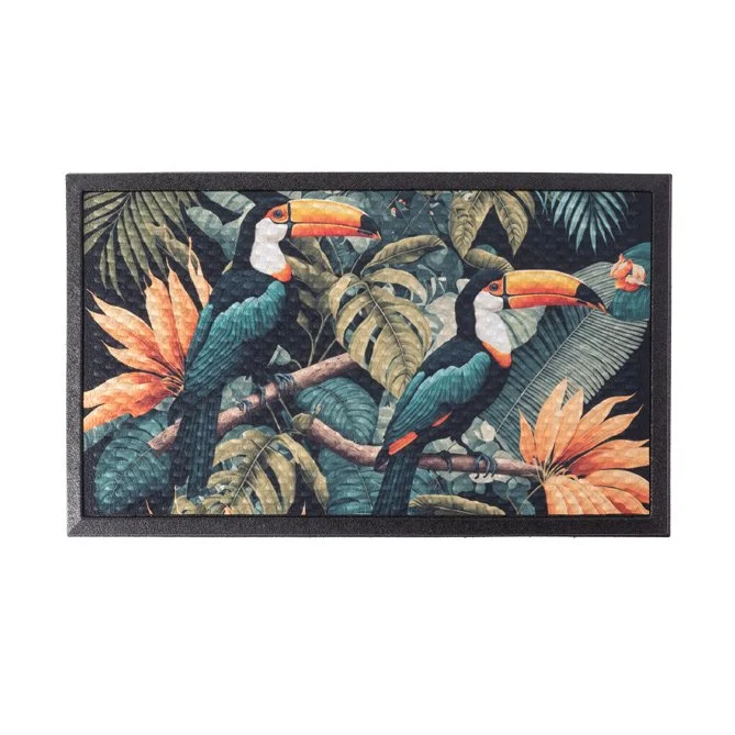 Otirač print Soft Step Lima (TOUCAN)- MULTY HOME