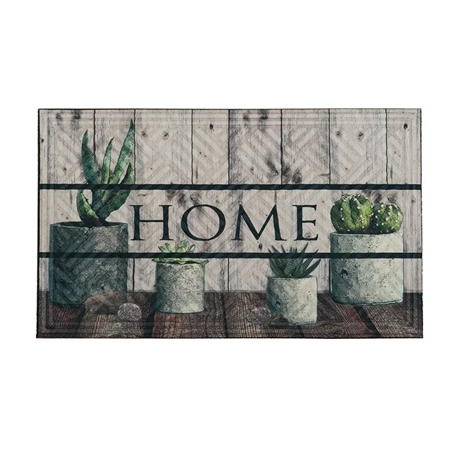 Otirač print Lima (SUCCULENTS)- MULTY HOME