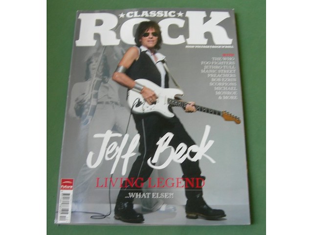 Classic ROCK 165, December 2011. - Jeff Beck