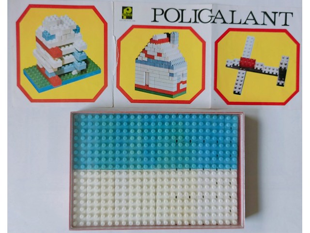 Poligalant dečje kocke nekorišćeno