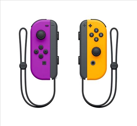 Nintendo switch joy-con Controller purple/orange