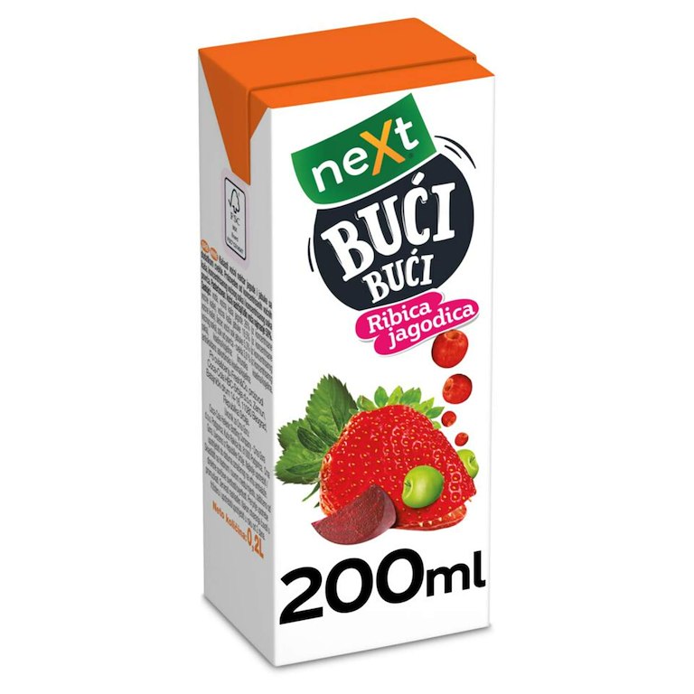 Sok jagoda nektar next buci buci 200ml