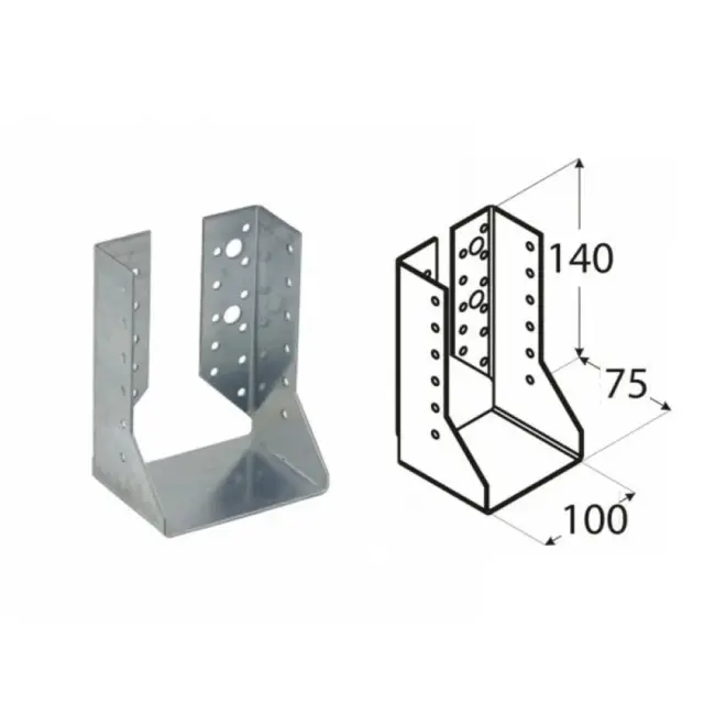 ZATVORENI NOSAČ GREDE 100x140x2,0 mm