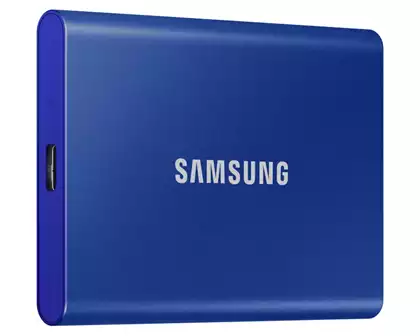 Samsung Portable T7 1TB plavi eksterni SSD MU-PC1T0H