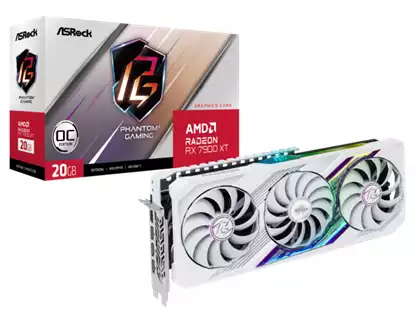 ASRock SVGA Asrock Radeon RX 7900 XT Phantom Gaming White 20G OC, RX7900XT PGW 20GO