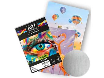 Art Kompozit platna teksturirani papir blok A4 10 listova 360g/m2