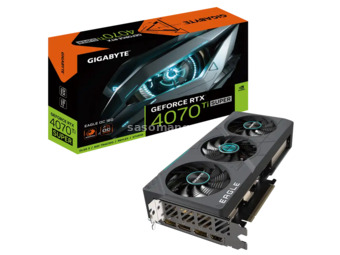 Grafička karta Gigabyte GeForce RTX 4070 Ti Super GV-N407TSEAGLE OC-16GD 16GB 192 bit 3xDP/HDMI