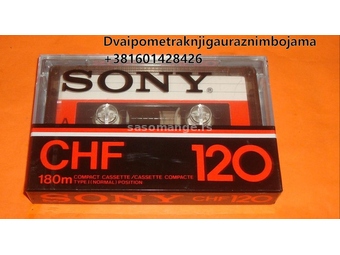 SONY CHF 120 TYPE I BLANK CASSETTE neodpakovana kaseta (Sxk3)