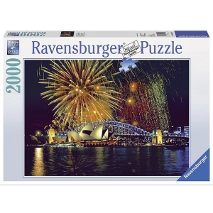 Ravensburger puzzle (slagalice) - Fireworks on Sydney, Australia