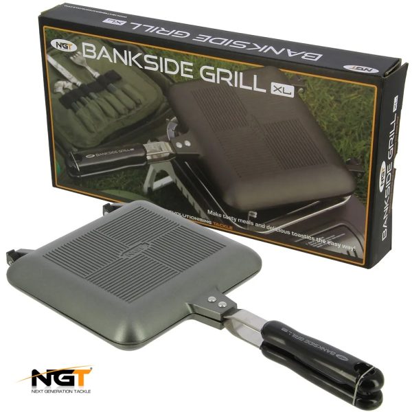 NGT Bankside Sandwich Toaster – Gun Metal (Large)