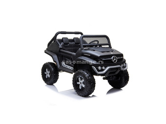 Dečiji automobil na akumulator - Mercedes unimog 4x4 - Crni