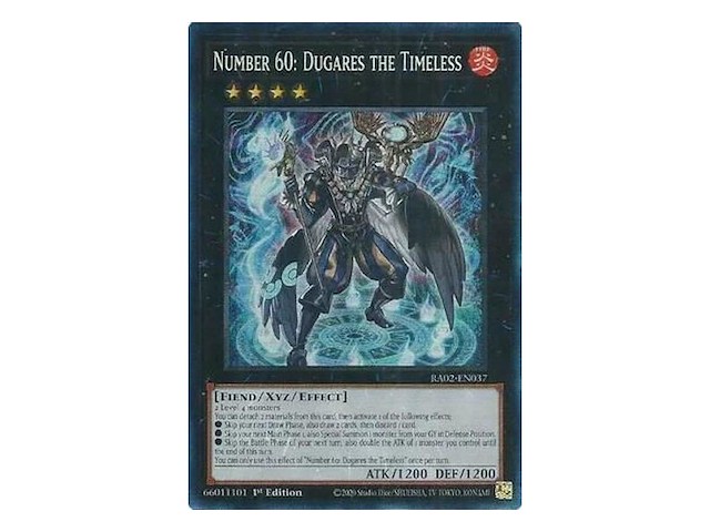 Yu-Gi-Oh! Number 60: Dugares the Timeless - RA02-EN037