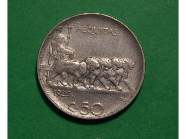 50 centesimi 1925