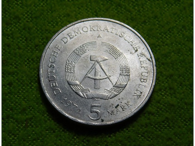 5 mark 1971 DDR