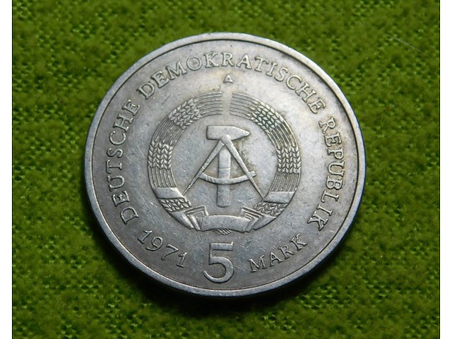 5 mark 1971 DDR