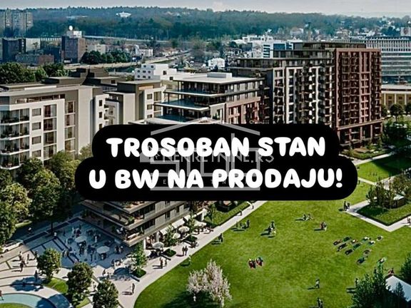 Trosoban stan u BW - zgrada Scala! Prelep stan sa dvorištem na prodaju! ID#1159