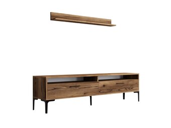 HANAH HOME TV polica Istanbul Walnut