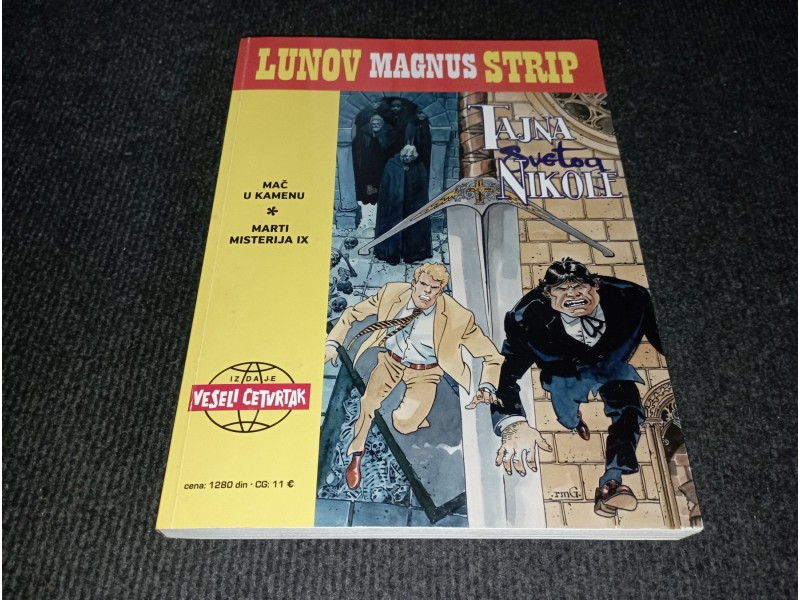 NOVI LUNOV MAGNUS STRIP - broj 3 MARTI MISTERIJA