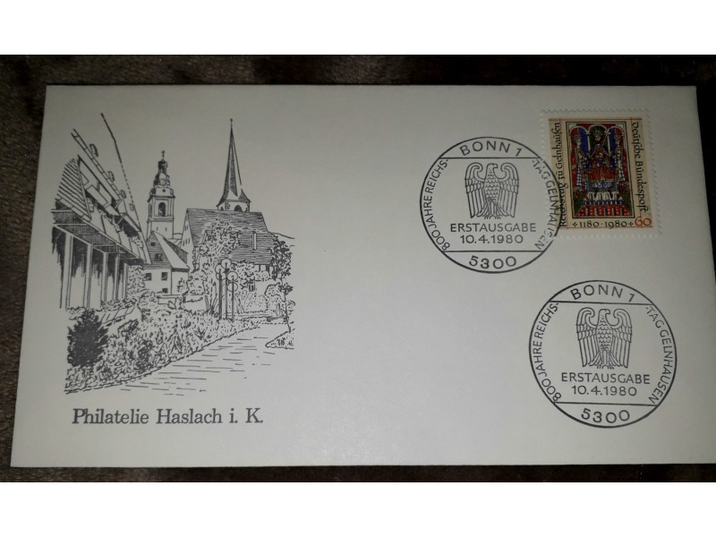 DB 1980 FDC