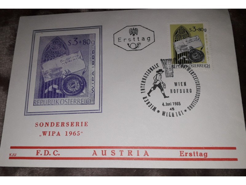 Austrija 1965 FDC