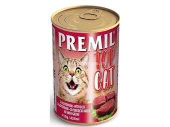 Premil Top Cat konzerva za mačke - Govedina 415g