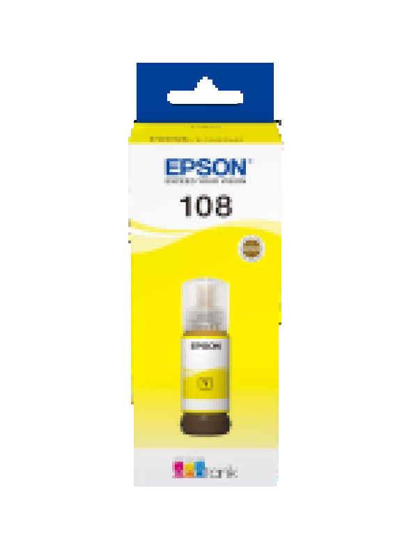 108 EcoTank Yellow ink bottle ( C13T09C44A )