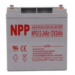 NPP AKUMULATOR VRLA-GEL LPG 12V/24AH/7.6KG