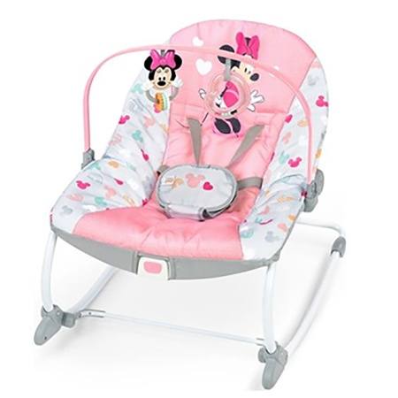 Kids II Disney Baby Lezaljka sa vibracijom Minnie Mouse Forever Besties 12209