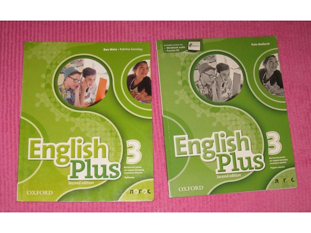 ENGLESKI JEZIK 7. ENGLISH PLUS 3. KOMPLET