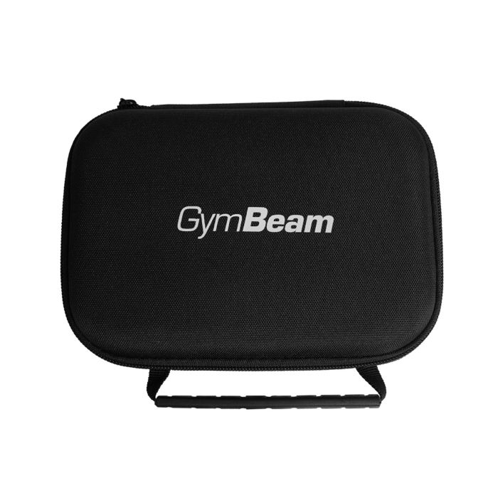 Mini masažnji pištolj Black - GymBeam