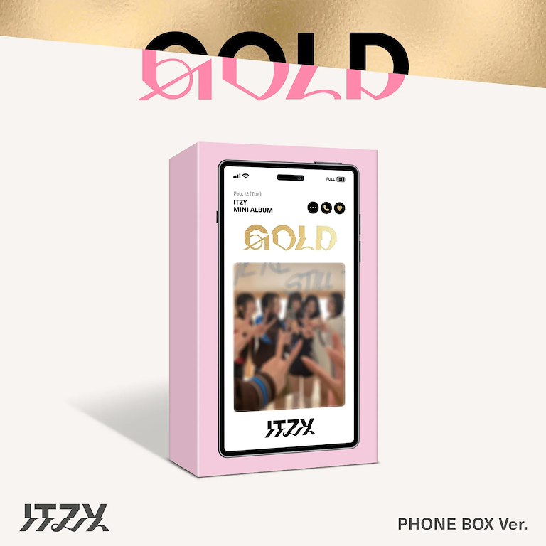 PREORDER ITZY Gold Album (Phone Box verzija)