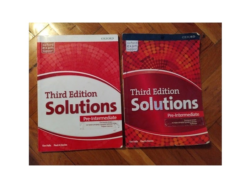 Solution third edition pre-intermediate 1. r. srednje