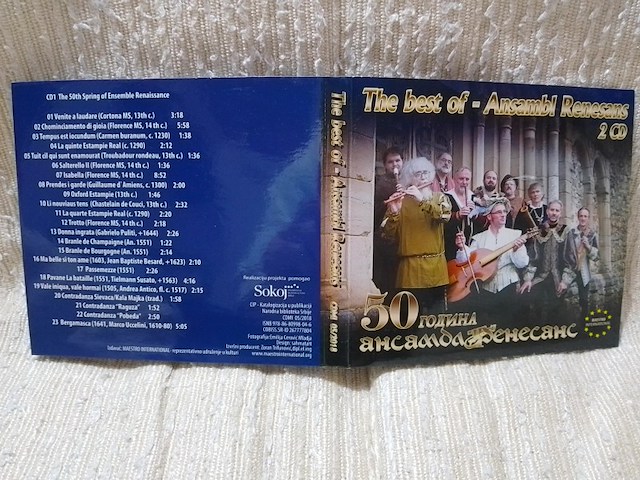 Ansambl Renesans - The Best Of , 50 Godina 2xCD digipak