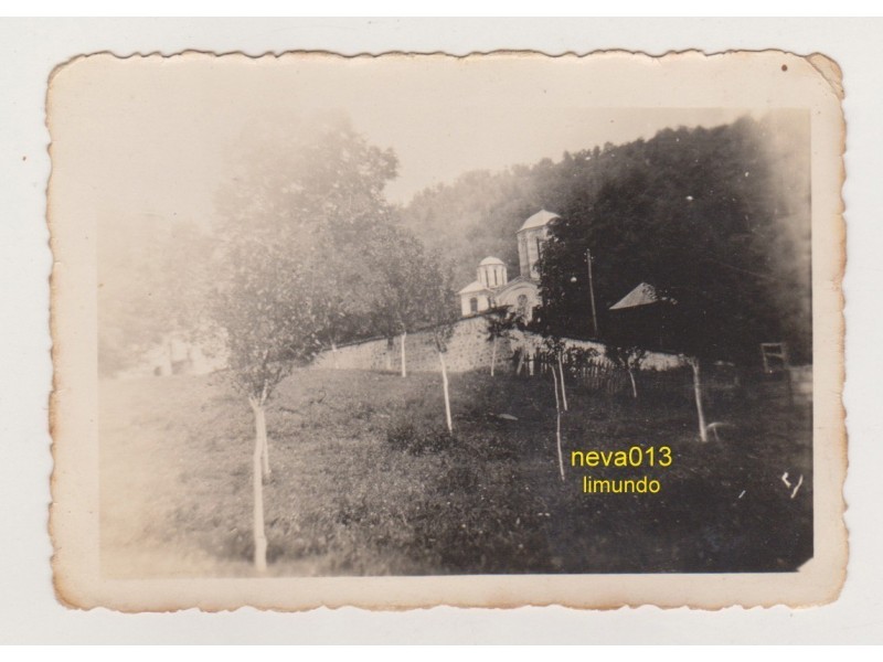 Stara FOTOGRAFIJA MANASTIR Ravanica kod Cuprije 1937.