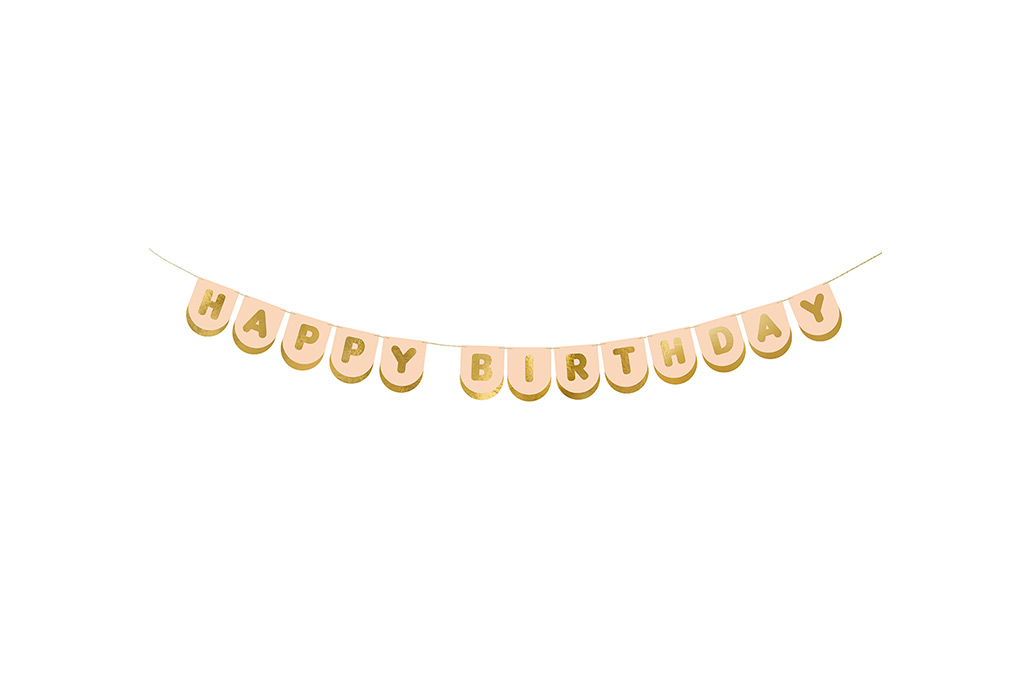 Baner Happy Birthday – 150cm