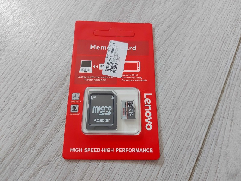 Lenovo 512GB Micro SD + Adapter - NOVO #2