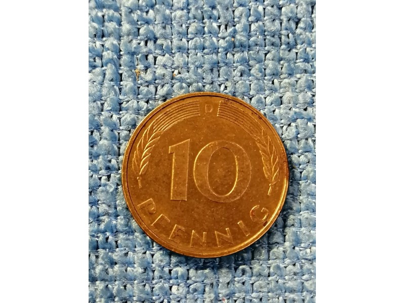 10 PFENNIG 1993.D,NEMAČKA