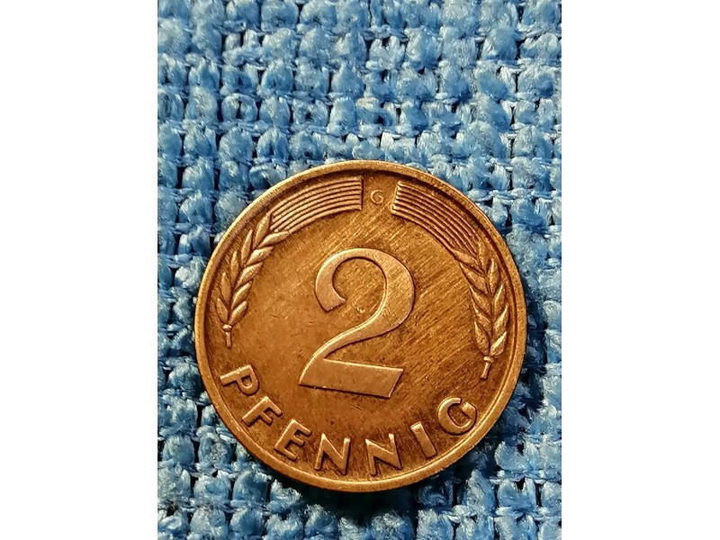 2 PFENNIG 1965.G